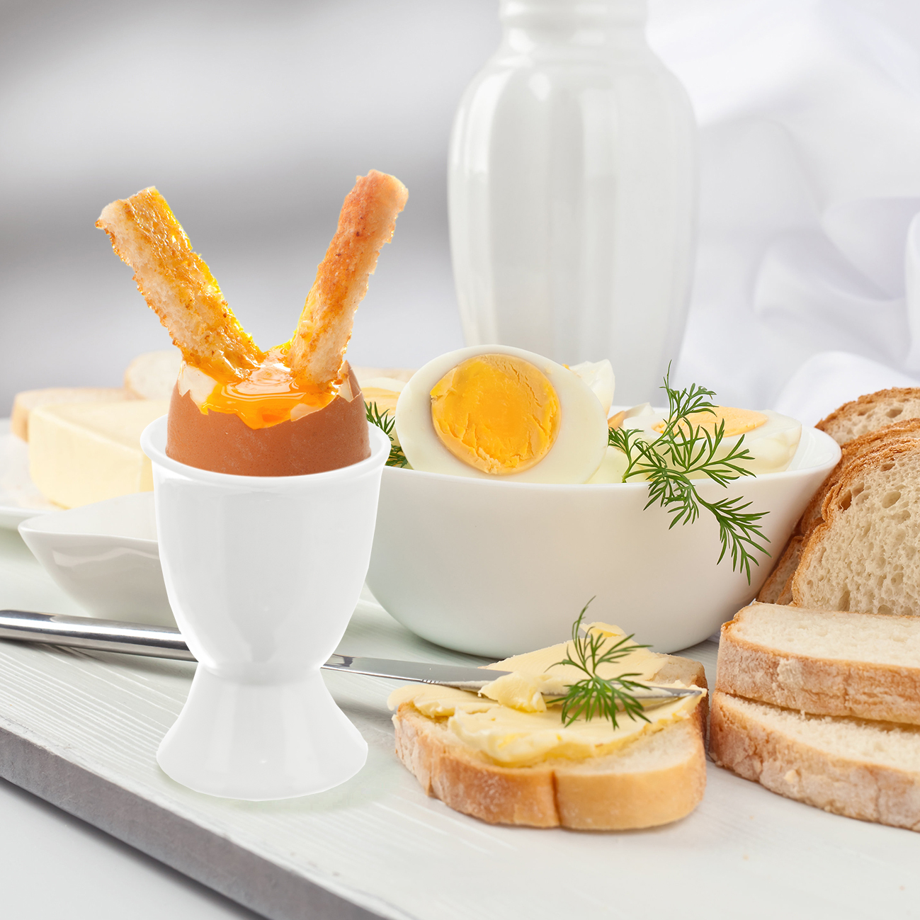 Porcelánový stojan na vajíčka MONA | Orion - tvoríme vašu domácnosť