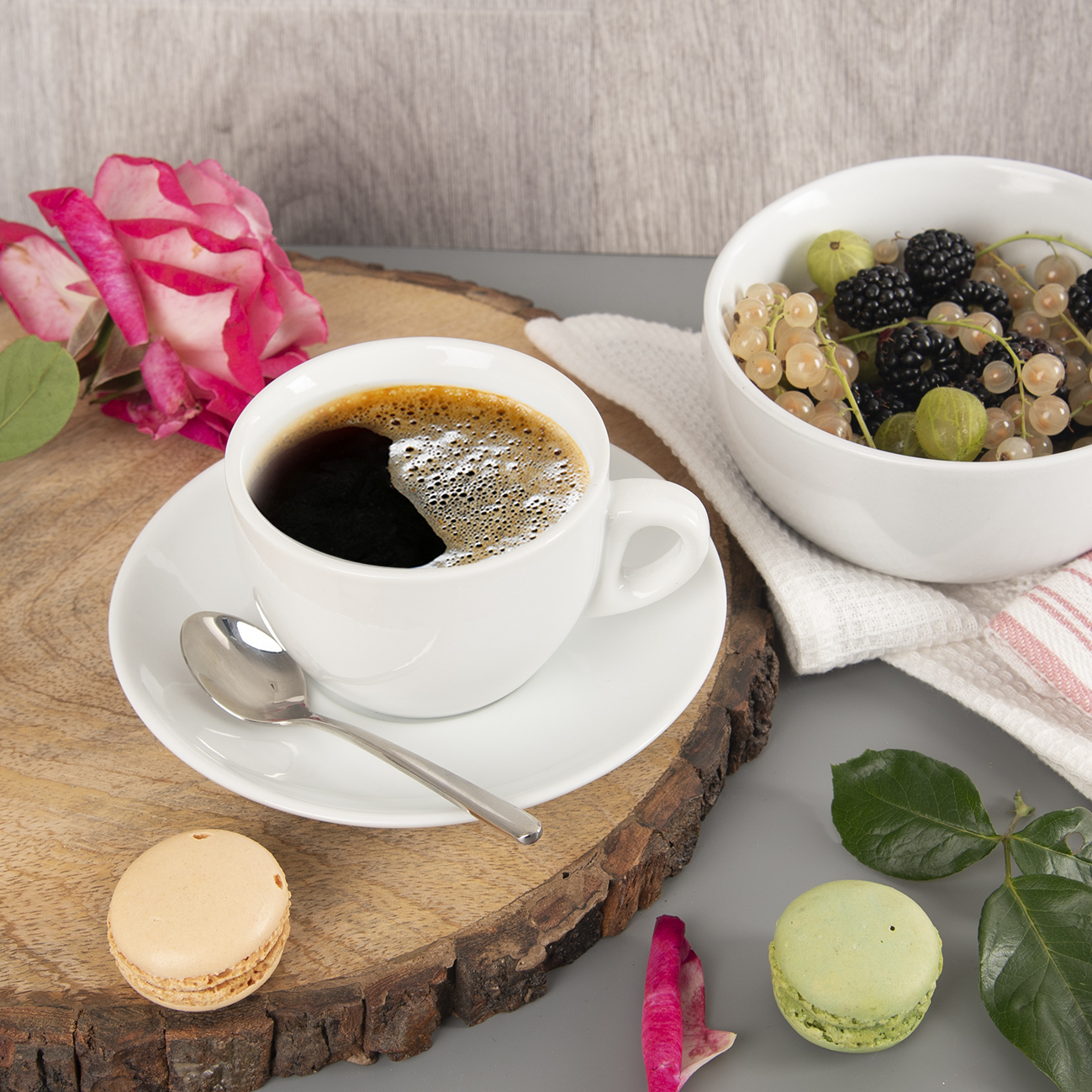 Porcelánový hrnek na cappucino MONA 0,21 l | Orion - tvoríme vašu domácnosť